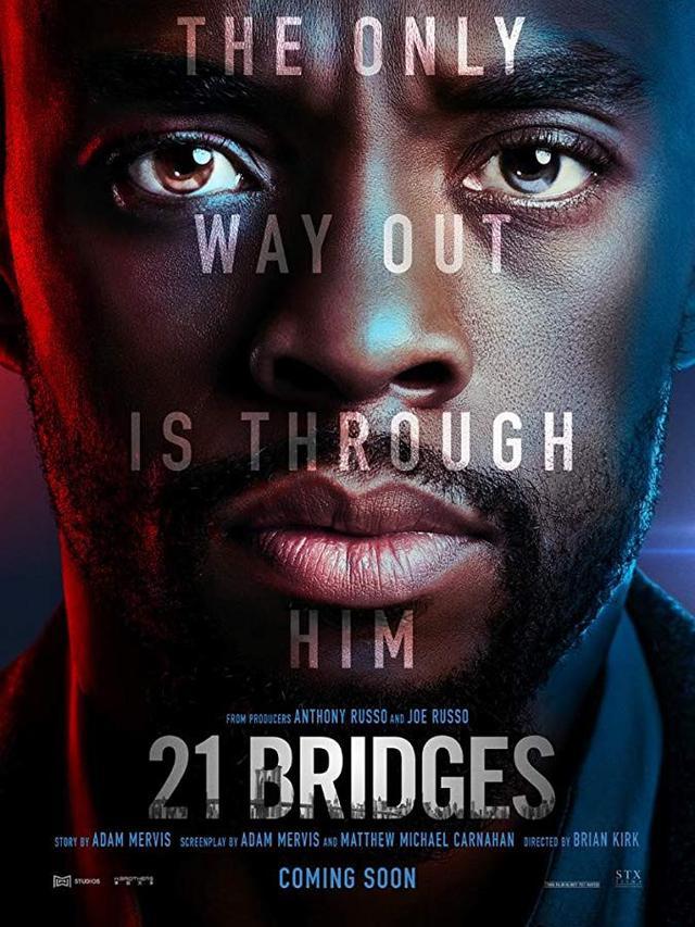 MONDAY MOVIE NIGHT: 21 BRIDGES (2019) / 12 OCT - Alternative Beach